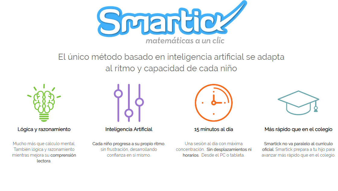 Smartick Opiniones 2021 del portal de matemáticas para niños